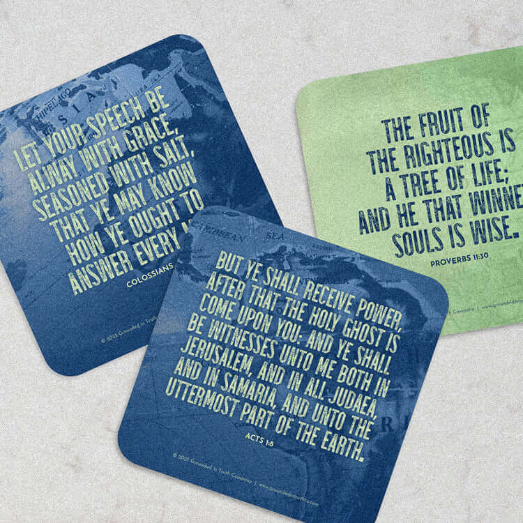 Verses for Witnessing: Bible Verse Cards for Sharing the Gospel